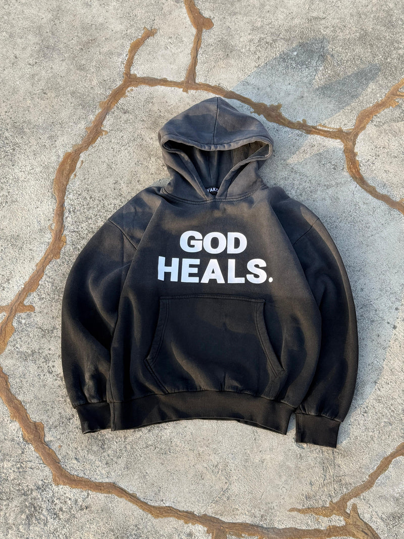 God Heals Tie Dye Hoodie – Vako Vestments